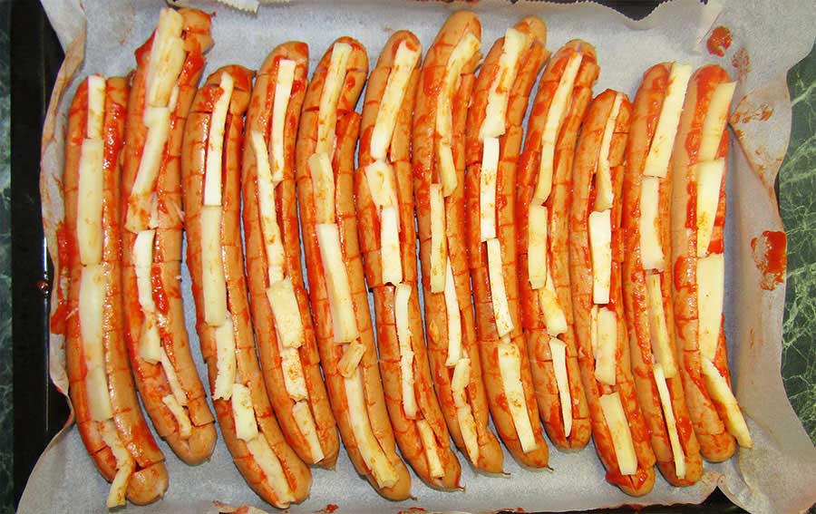 Töltött virsli, nem csak gyerekeknek